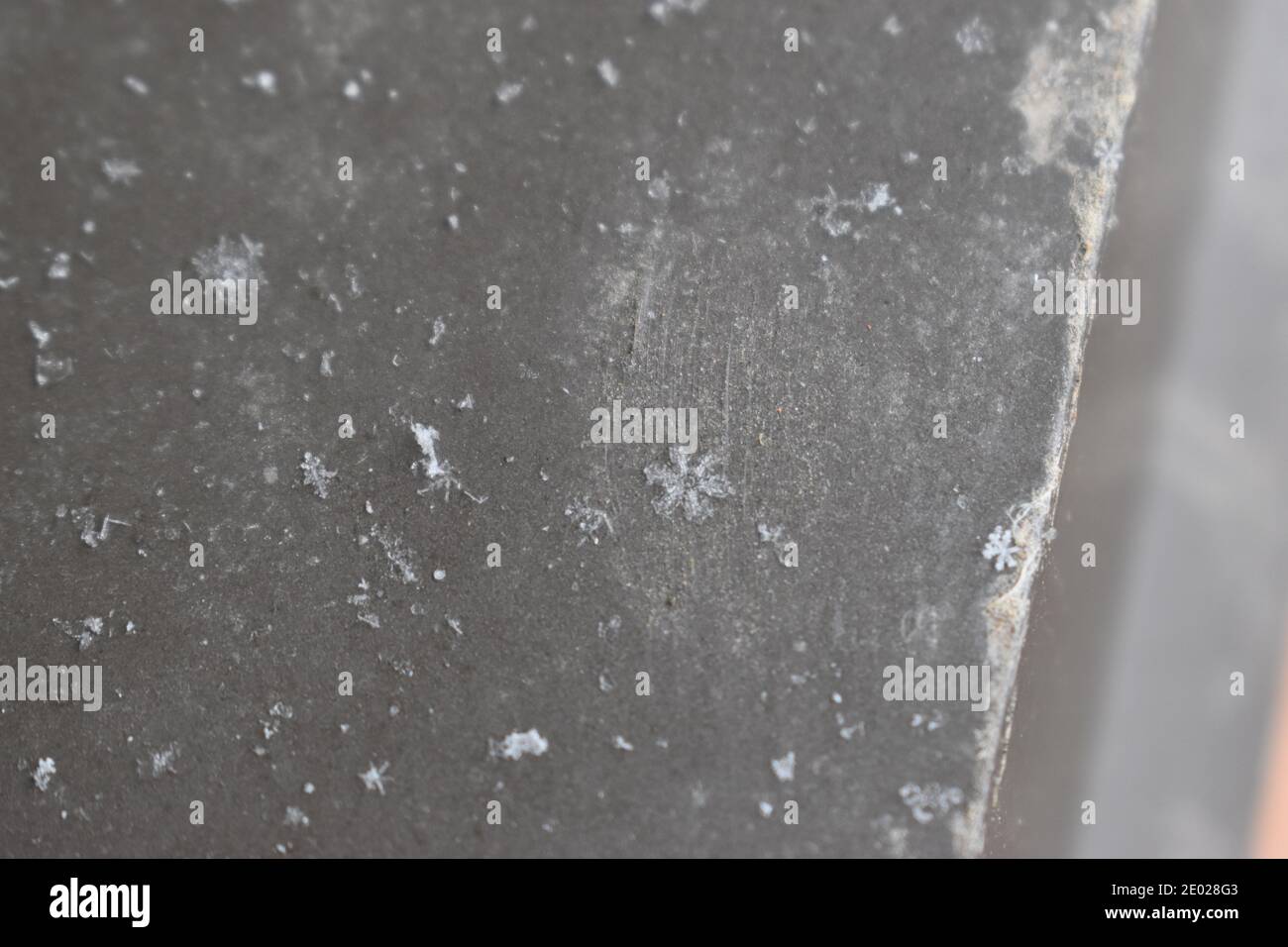 A capture of a snowflake Stock Photo - Alamy