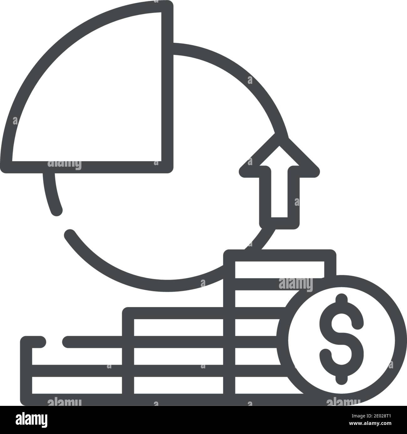 economy vector icon modern simple vector illustration Stock Vector ...