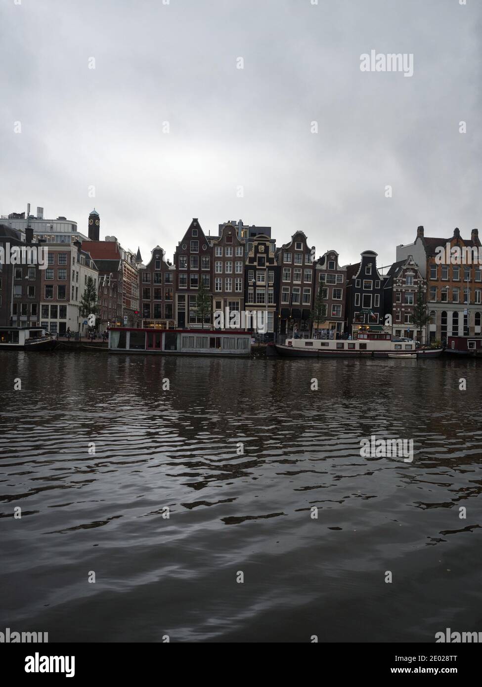 Typical Amsterdam style architecture exterior facade of houses ...