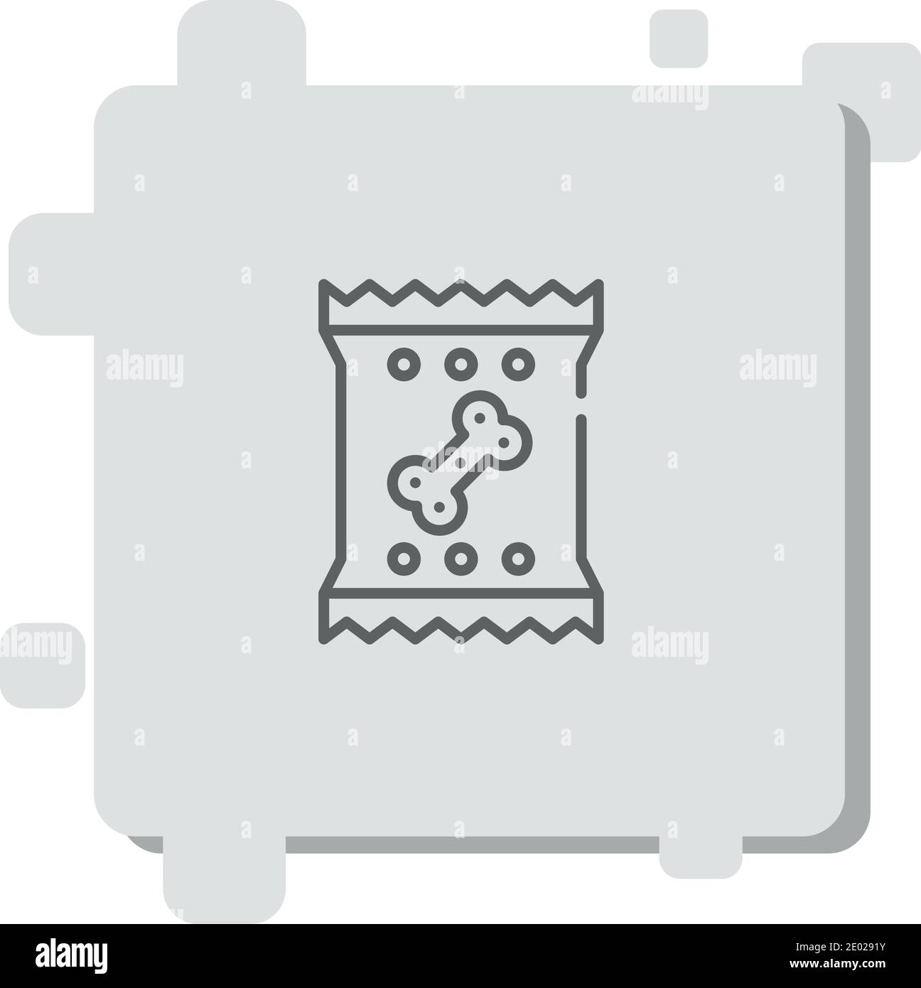 snack vector icon modern simple vector illustration Stock Vector Image ...