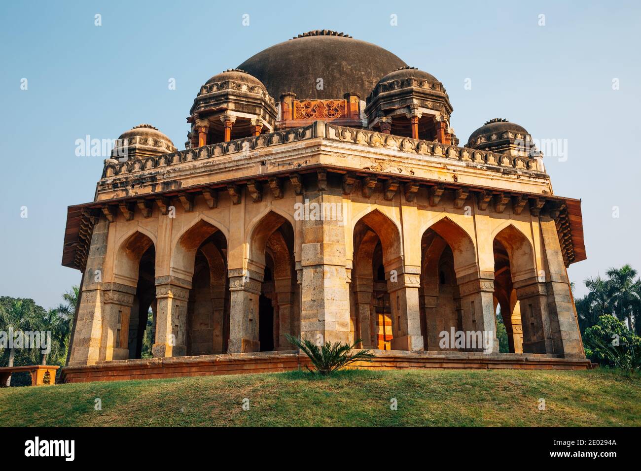 Muhammad Shah Sayyid Tomb at Lodhi Garden in Delhi, India Stock Photo ...
