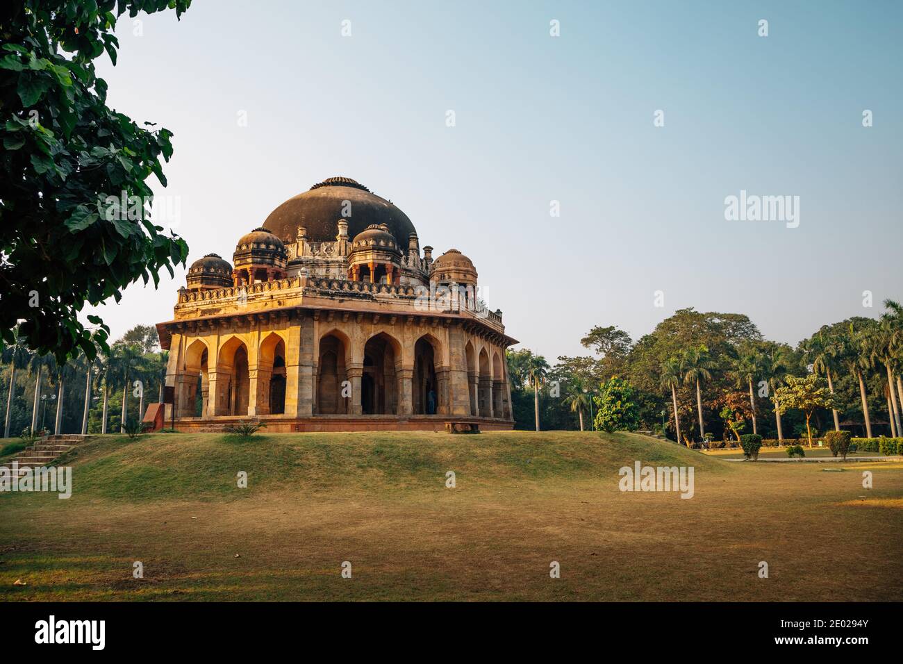 Muhammad Shah Sayyid Tomb at Lodhi Garden in Delhi, India Stock Photo ...