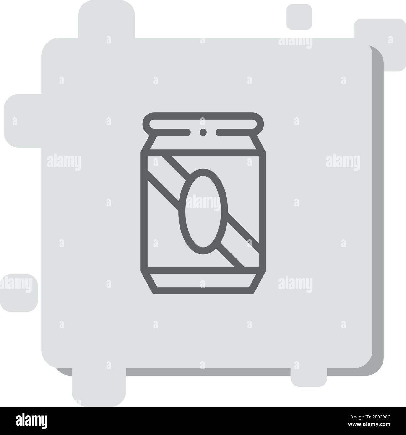 beer can vector icon modern simple vector illustration Stock Vector ...
