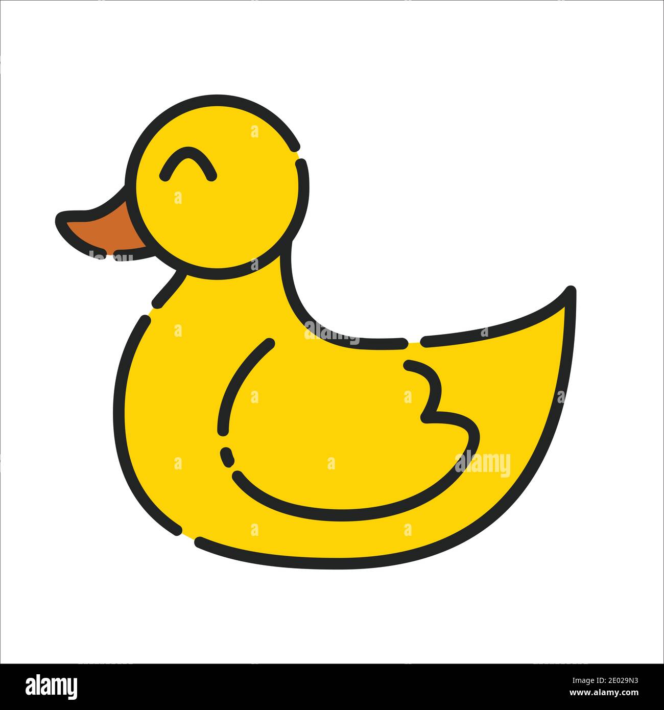 Baby yellow ducks Stock Vector Images - Alamy
