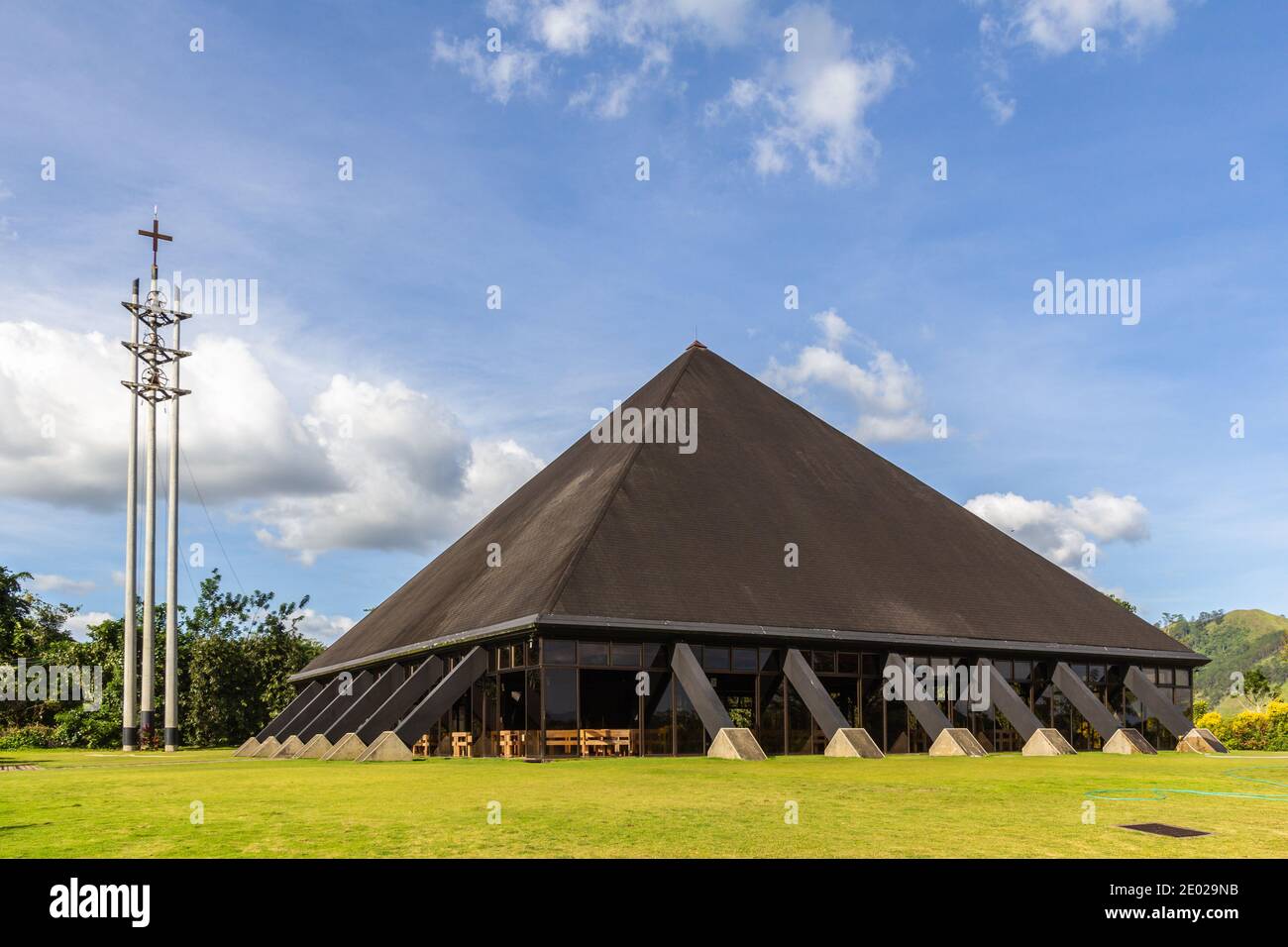 The architecture of the Monastery of Transfiguration in Bukidnon ...