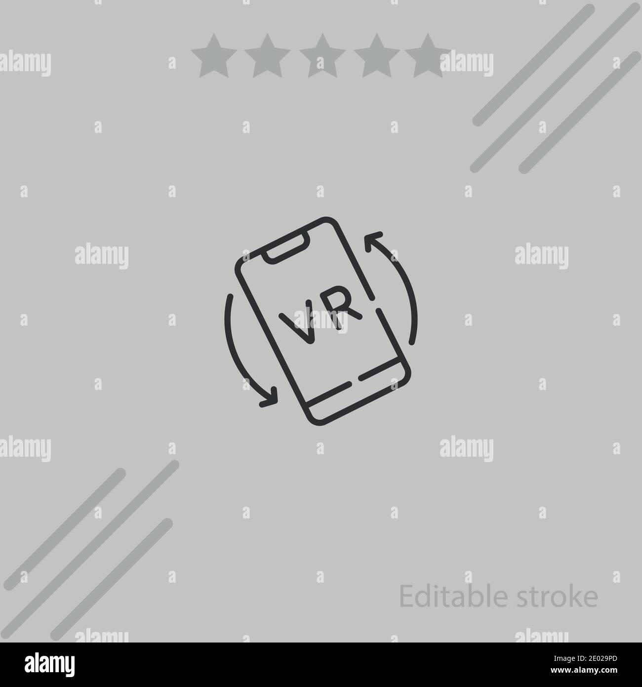 rotation vector icon modern simple vector illustration Stock Vector ...