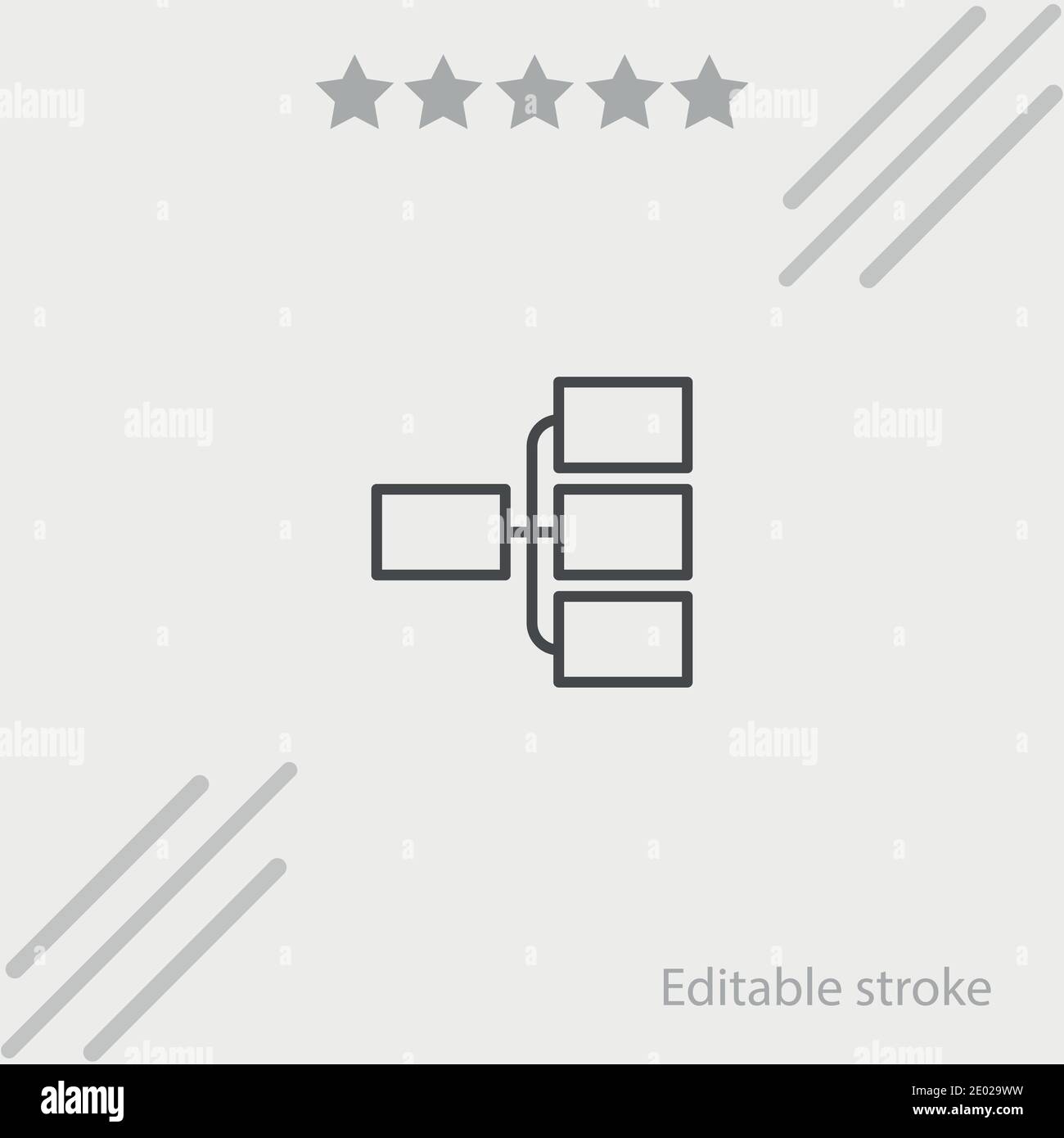 structure vector icon modern simple vector illustration Stock Vector ...