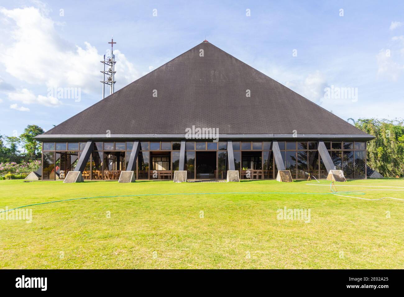 The architecture of the Monastery of Transfiguration in Bukidnon ...