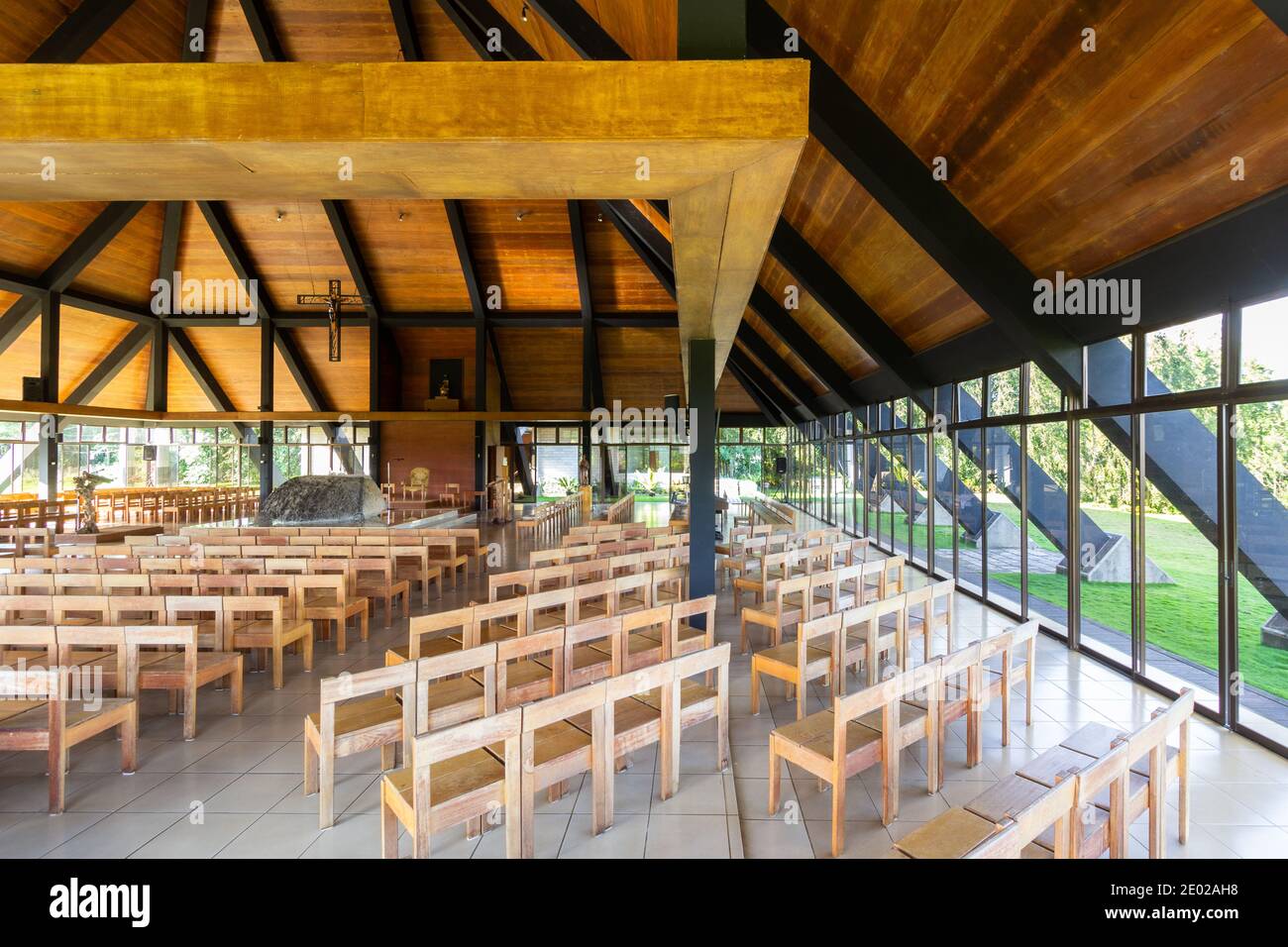 The architecture of the Monastery of Transfiguration in Bukidnon ...