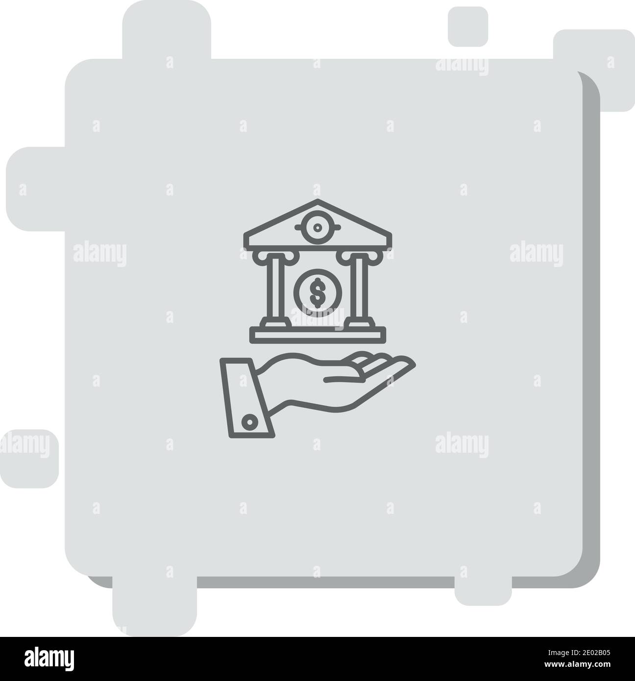savings vector icon modern simple vector illustration Stock Vector ...