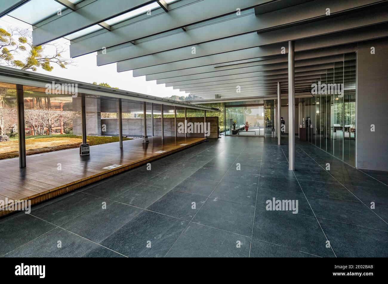 Hoshokan Museum, Byodoin Temple, Uji, Kyoto, Japan, designed by Akira ...