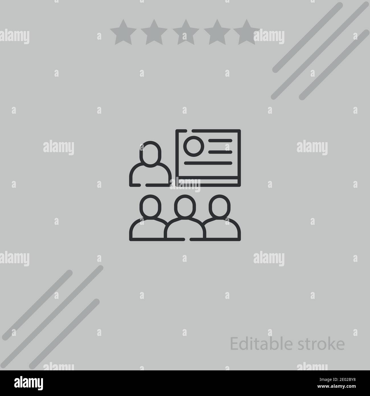 Classroom group work black Stock Vector Images - Alamy