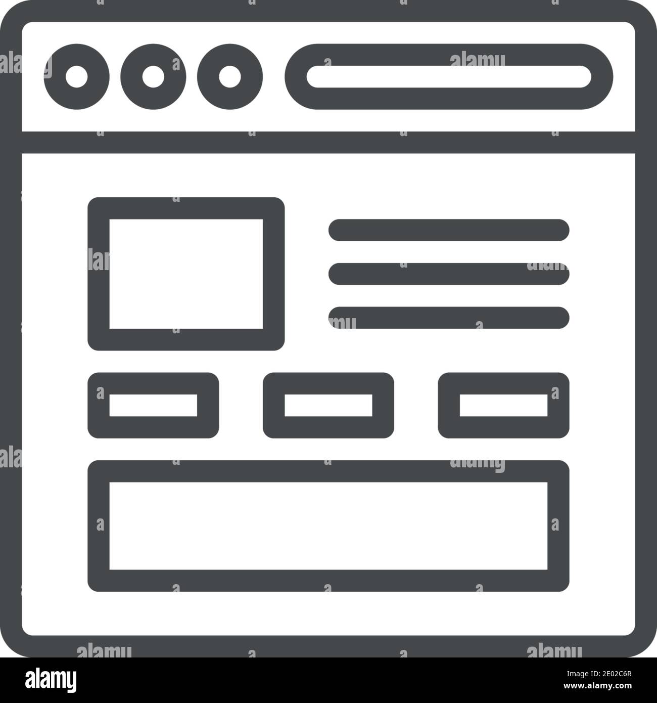 template vector icon modern simple vector illustration Stock Vector ...