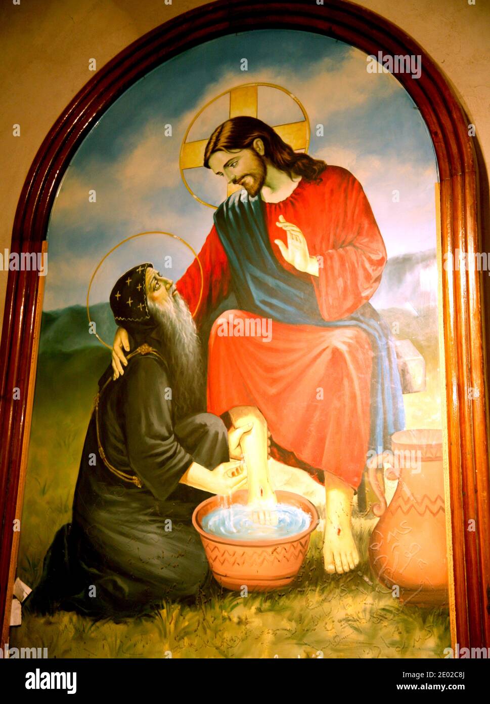 Bishoy monastery hi-res stock photography and images - Alamy