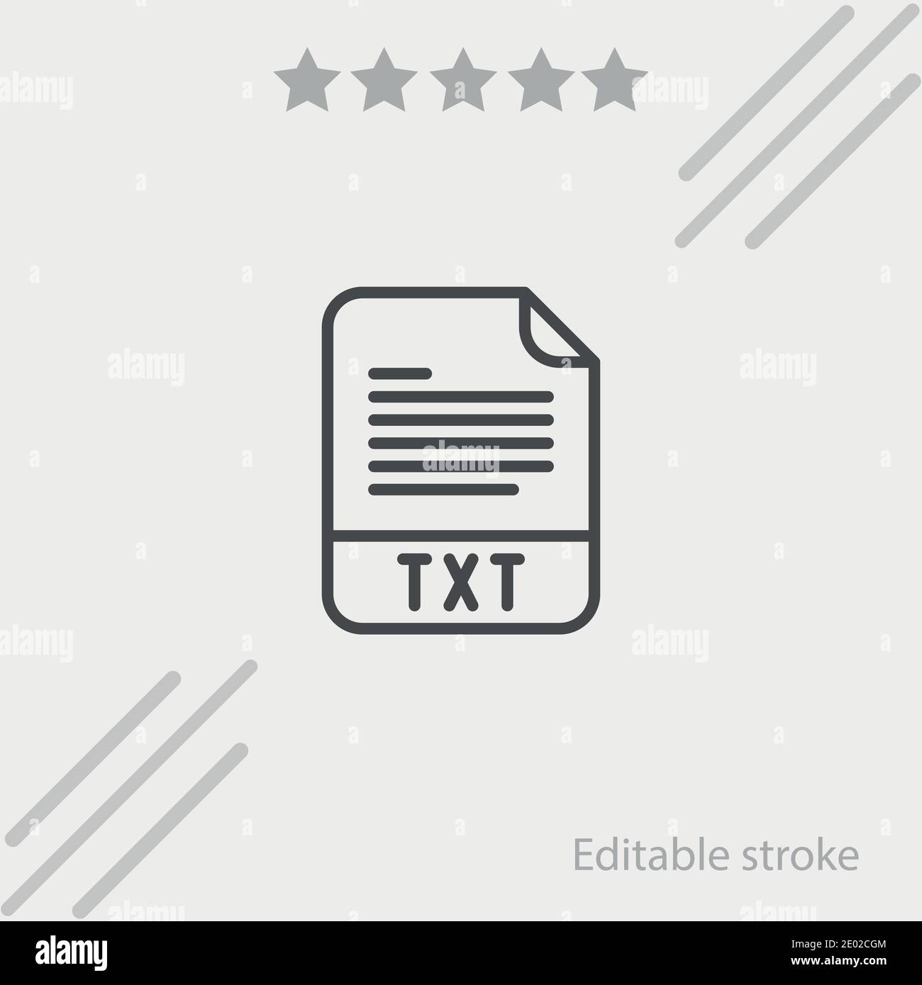 txt vector icon modern simple vector illustration Stock Vector Image ...