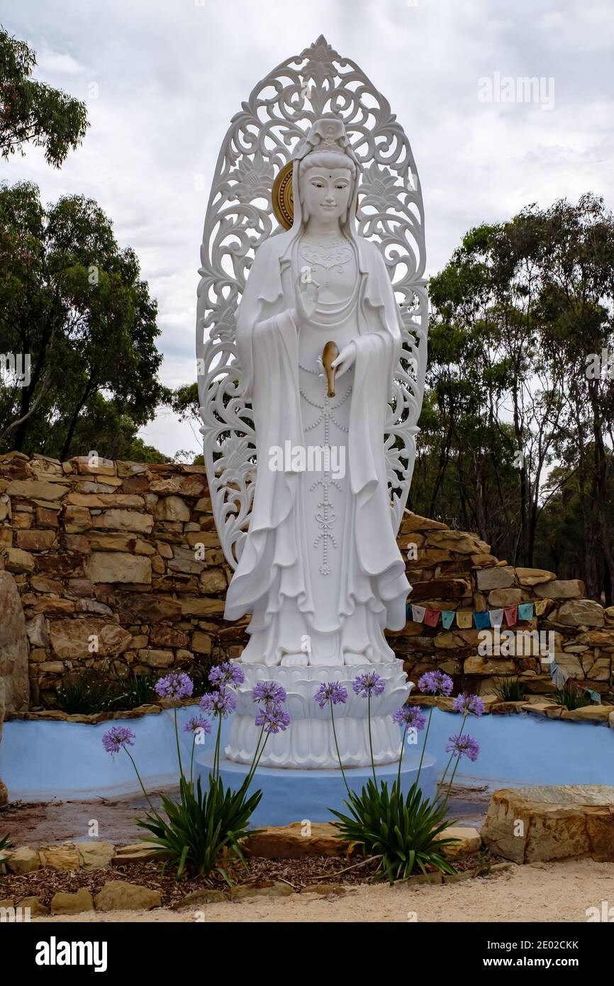 Kwan Yin Grotto, Great Stupa, Bendigo Stock Photo - Alamy Kwan Yin Grotto, Great Stupa, Bendigo Stock Photo - Alamy