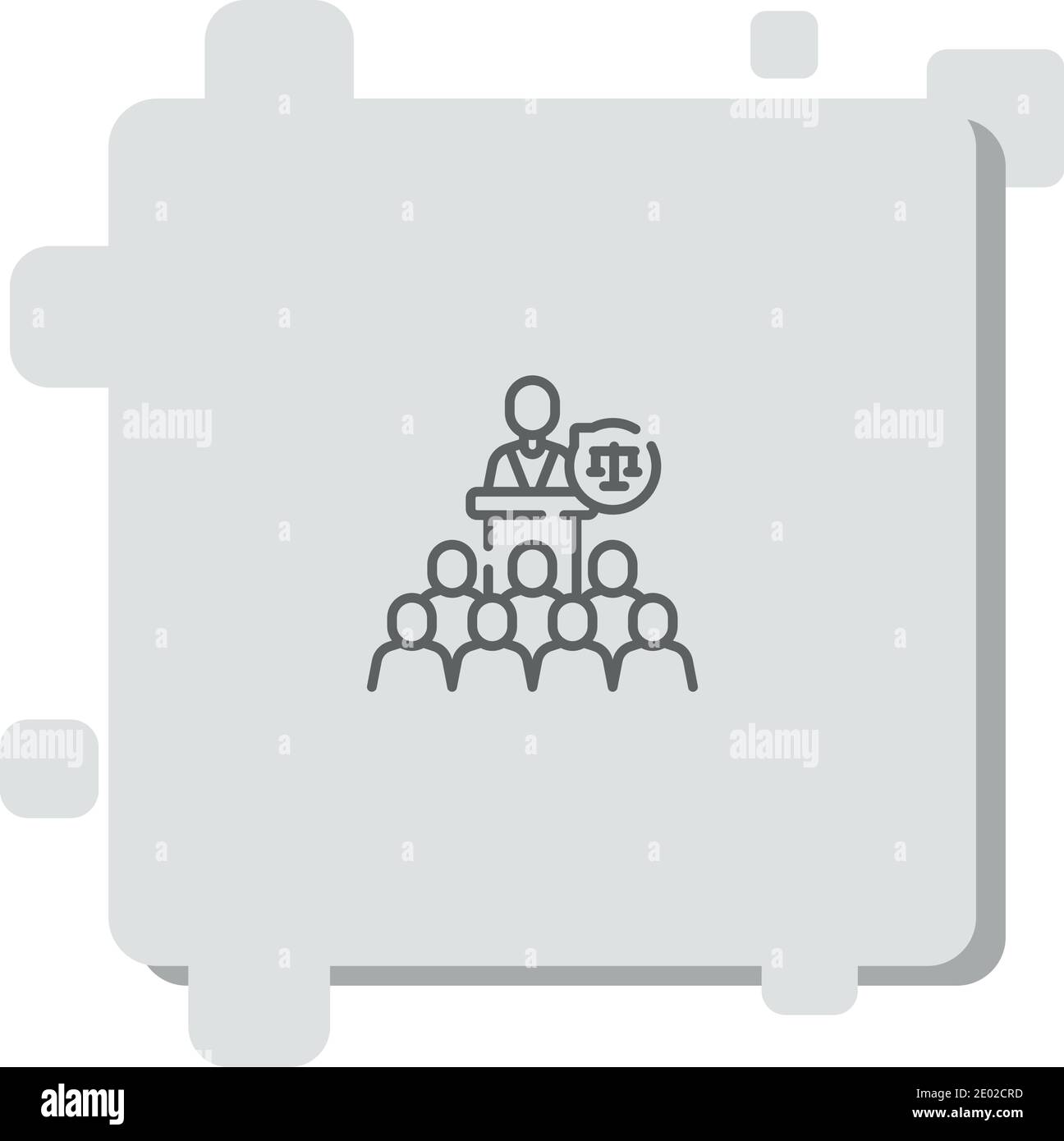 speech vector icon modern simple vector illustration Stock Vector Image ...