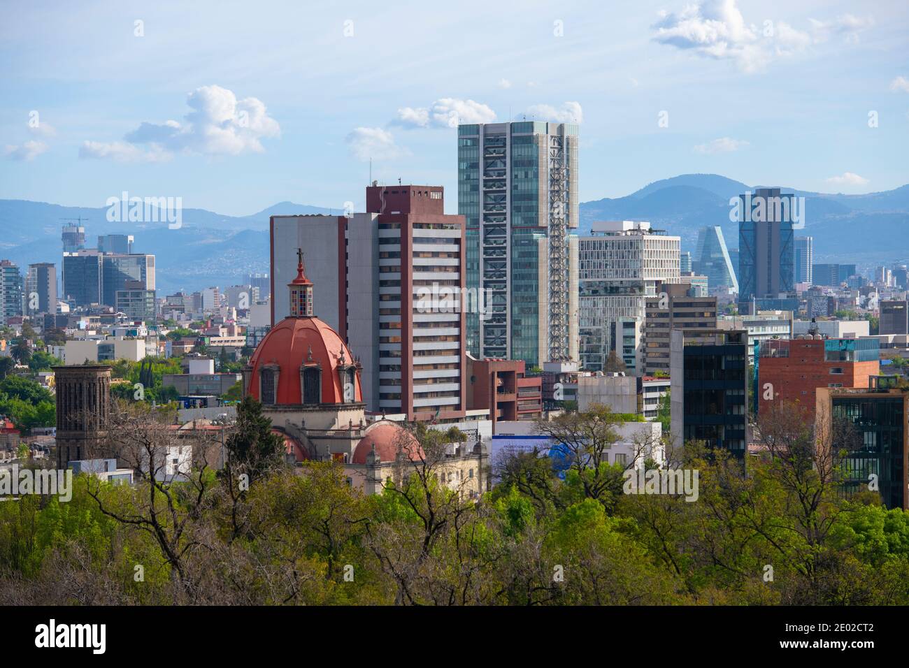 La reforma mexico city aerial hi-res stock photography and images - Alamy