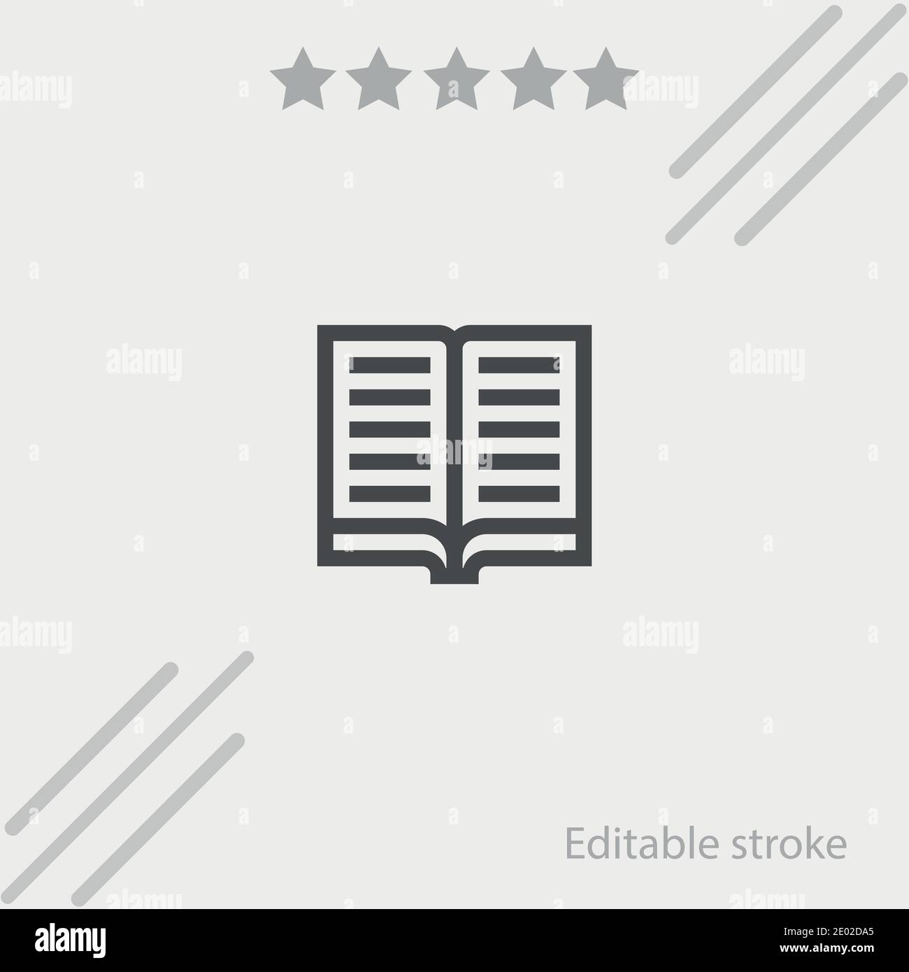 book vector icon modern simple vector illustration Stock Vector Image ...