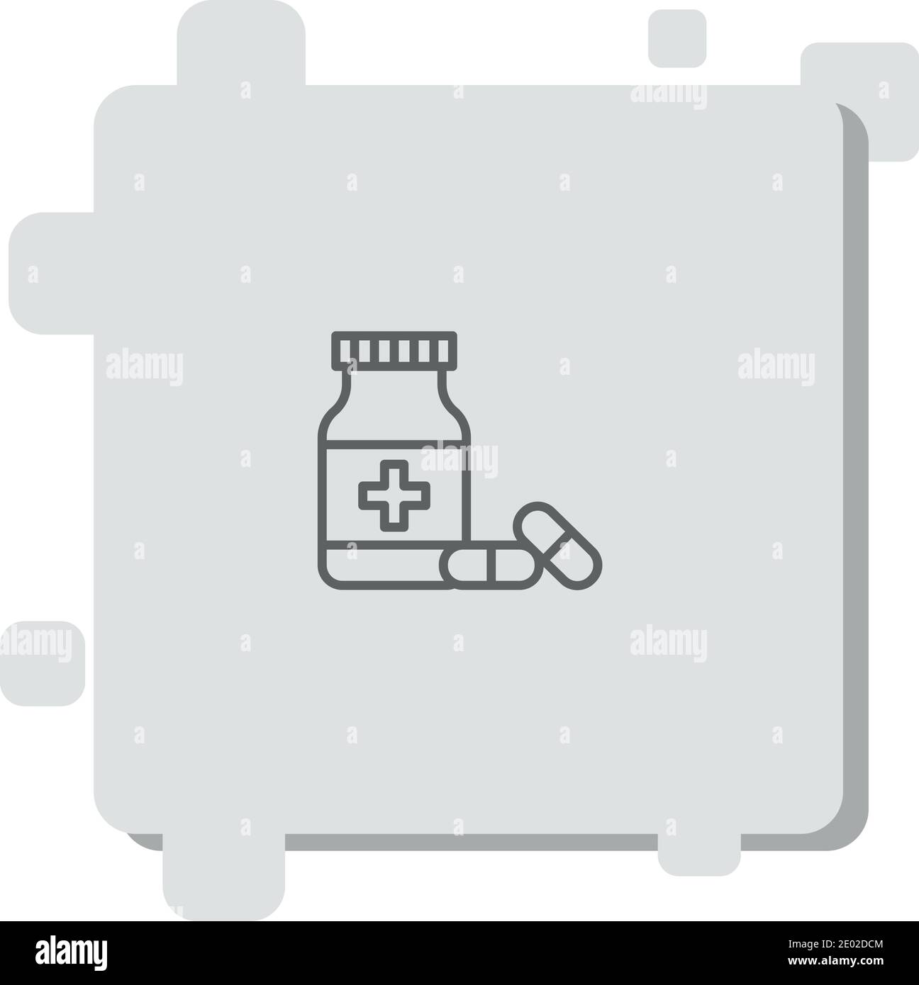 pharmacy vector icon modern simple vector illustration Stock Vector ...