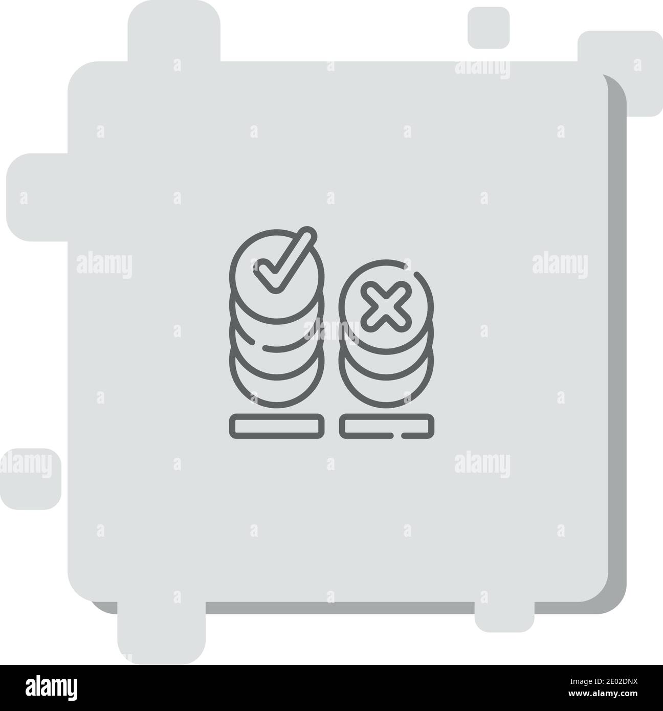pros and cons vector icon modern simple vector illustration Stock ...