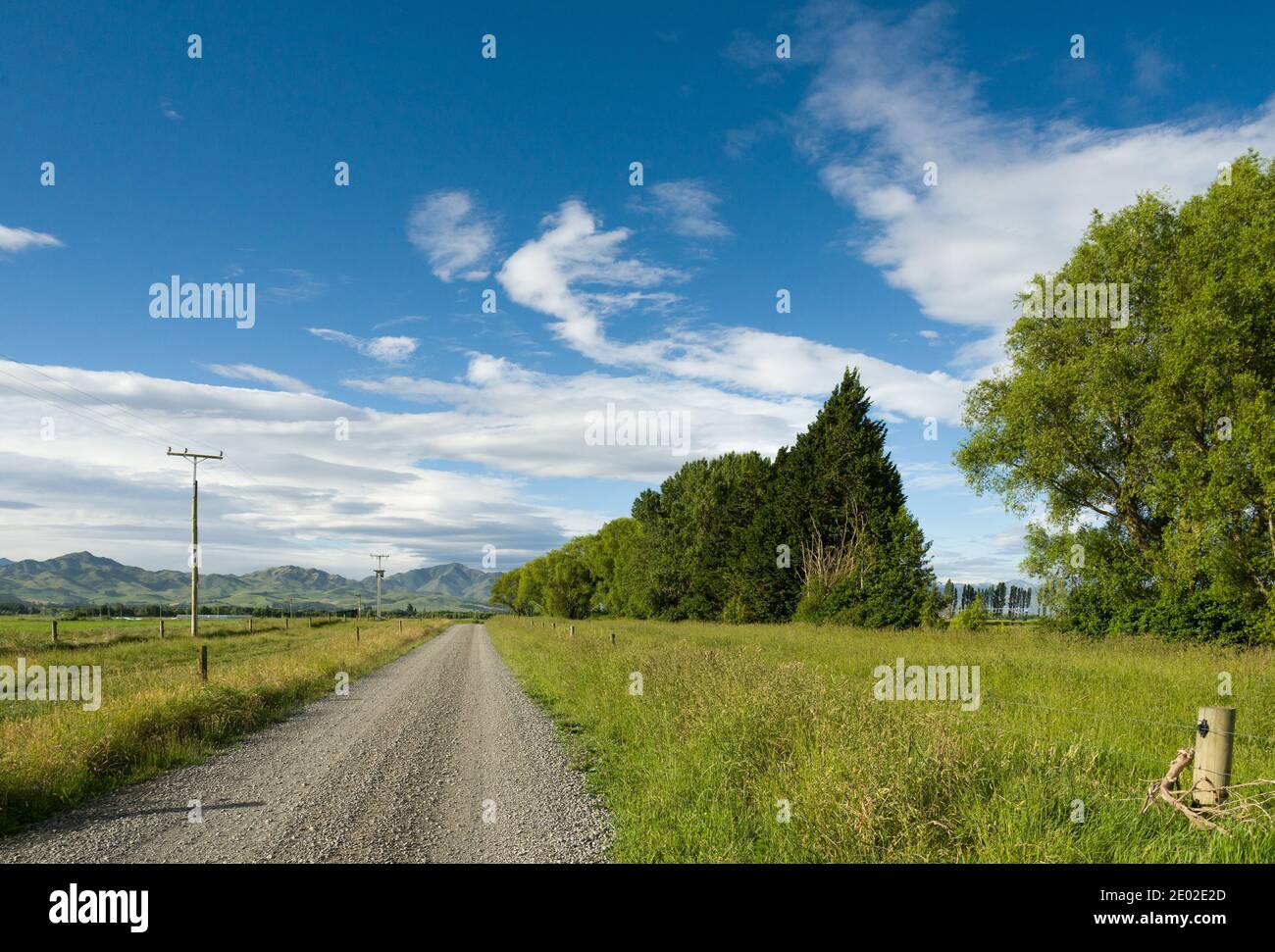 Rural South Island New Zealand Stock Photo - Alamy