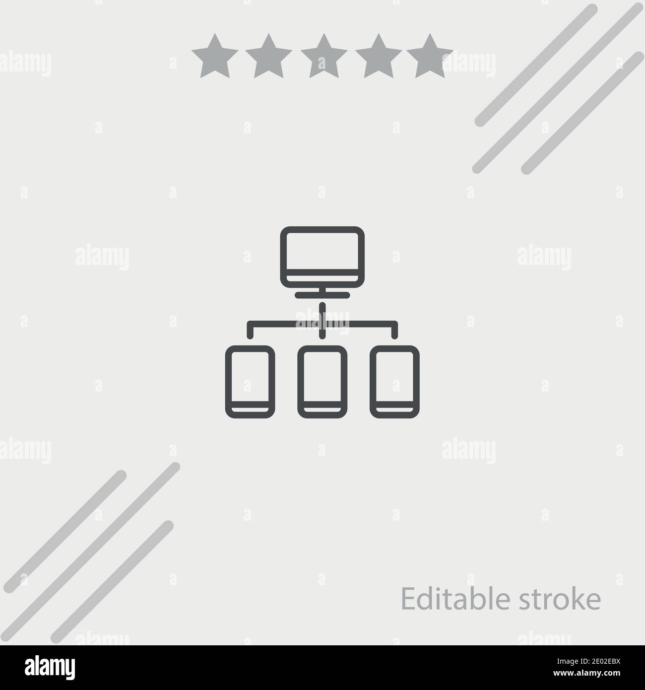 server vector icon modern simple vector illustration Stock Vector Image ...