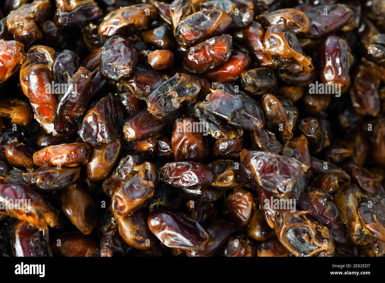 Dried date fruits in the market Stock Photo - Alamy