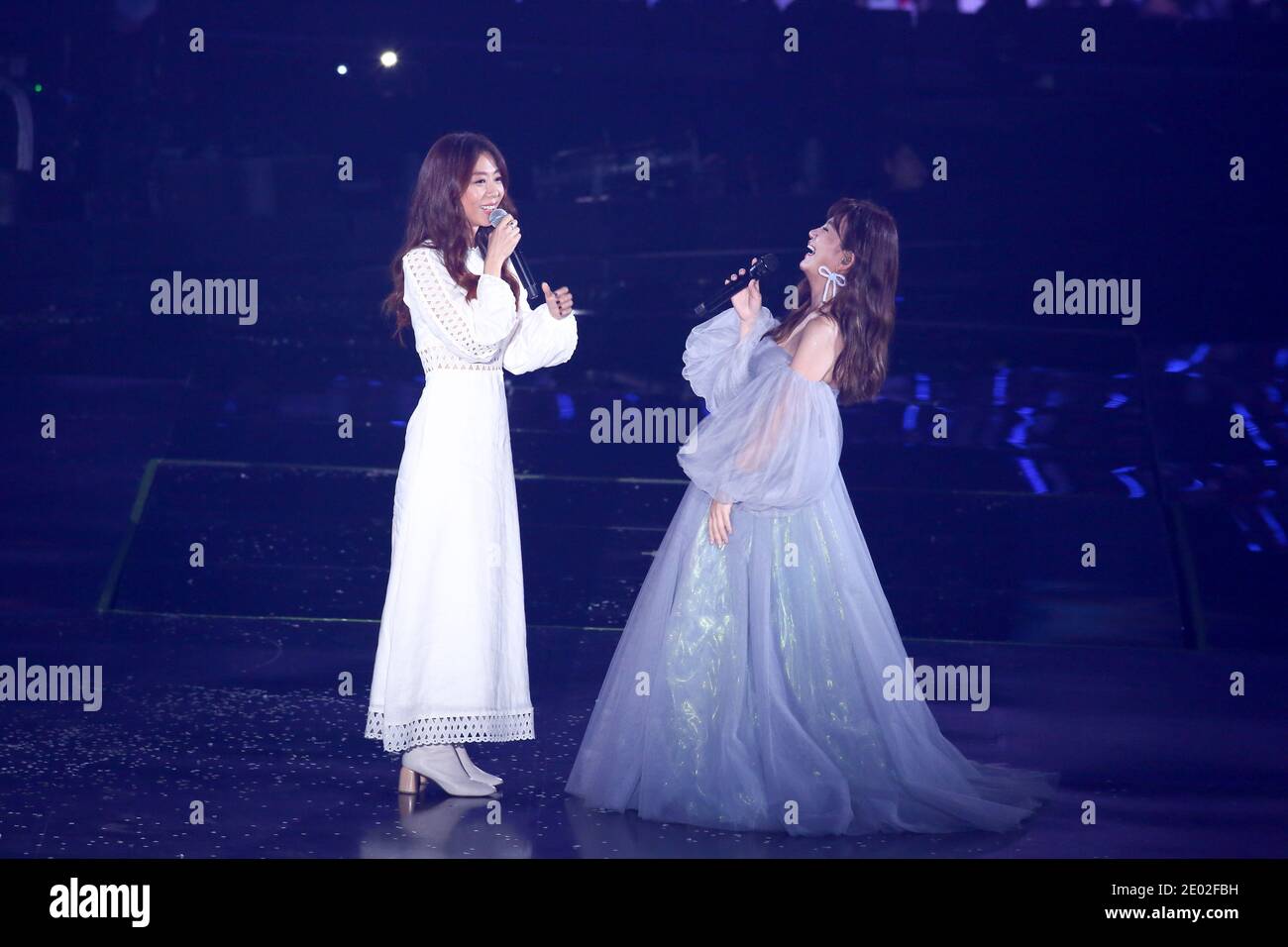 Taipei. 27th Dec, 2020. Fish Leong wailed on stage at her 20th ...