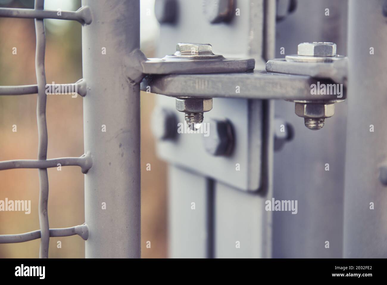 Industrial steel railing hi-res stock photography and images - Alamy