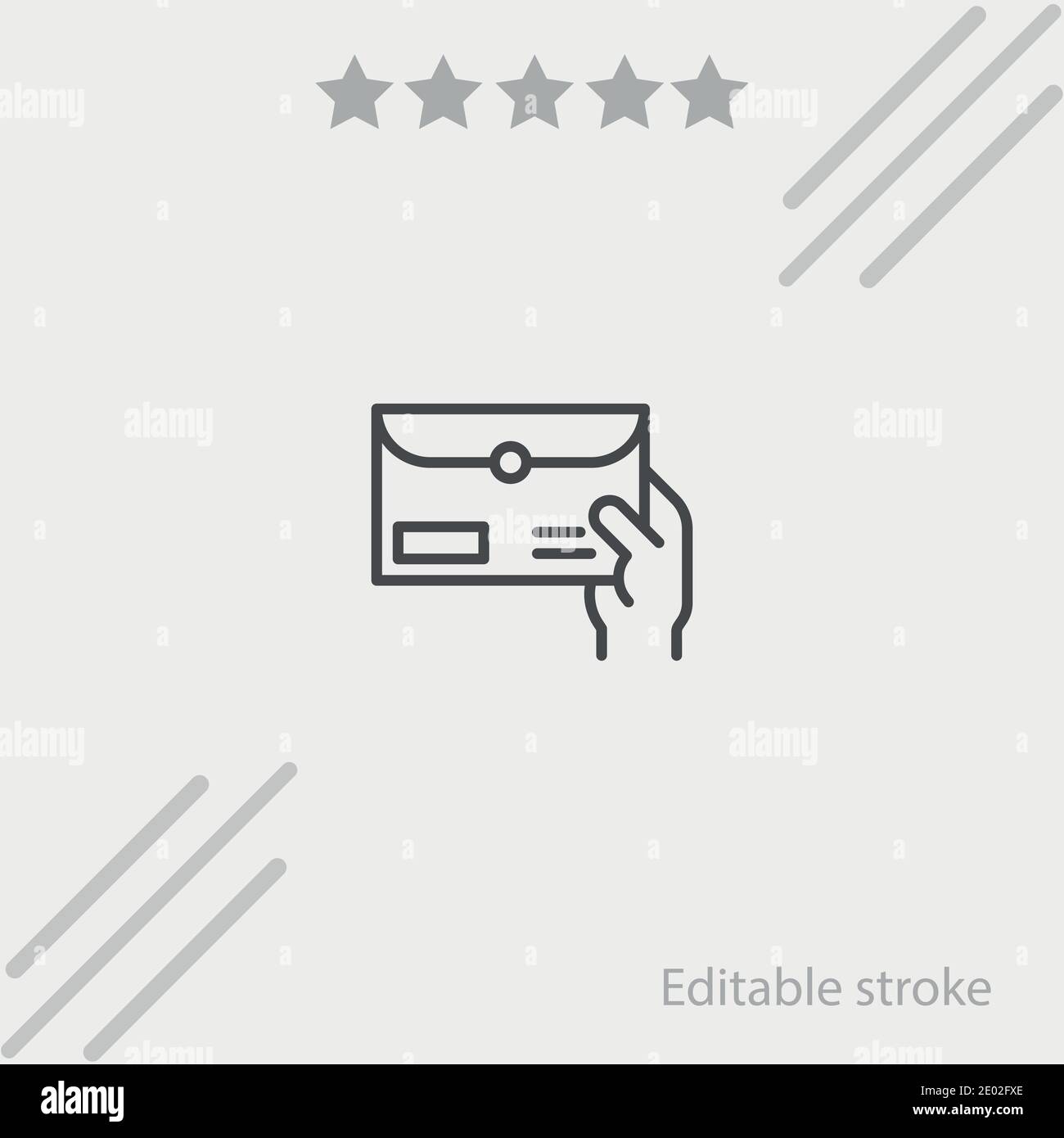 recieved vector icon modern simple vector illustration Stock Vector ...