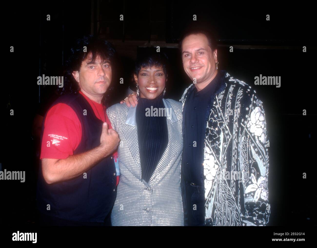 Los Angeles, California, USA 29th April 1996 (L-R) Musician Fermin ...
