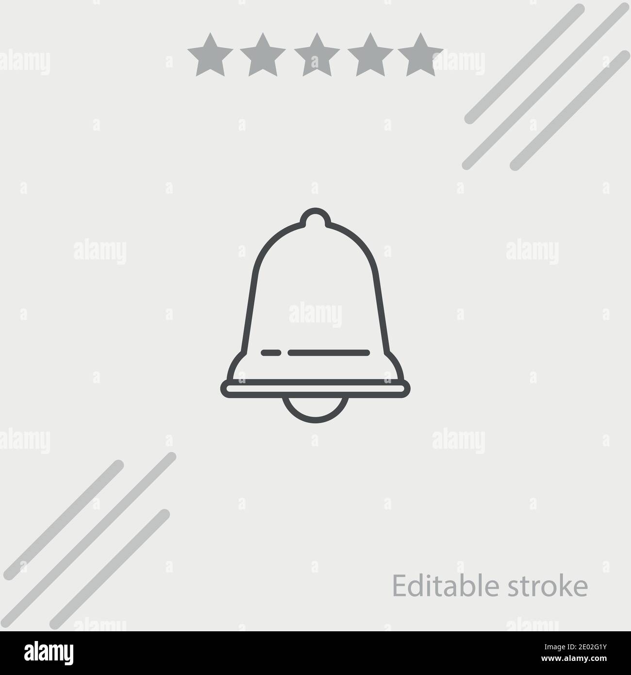 notifications vector icon modern simple vector illustration Stock ...