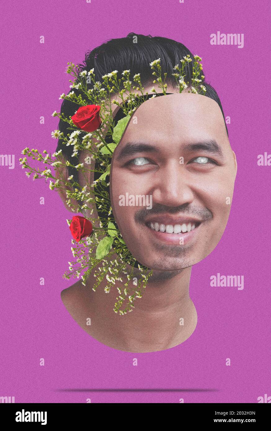 Face collage hi-res stock photography and images - Alamy