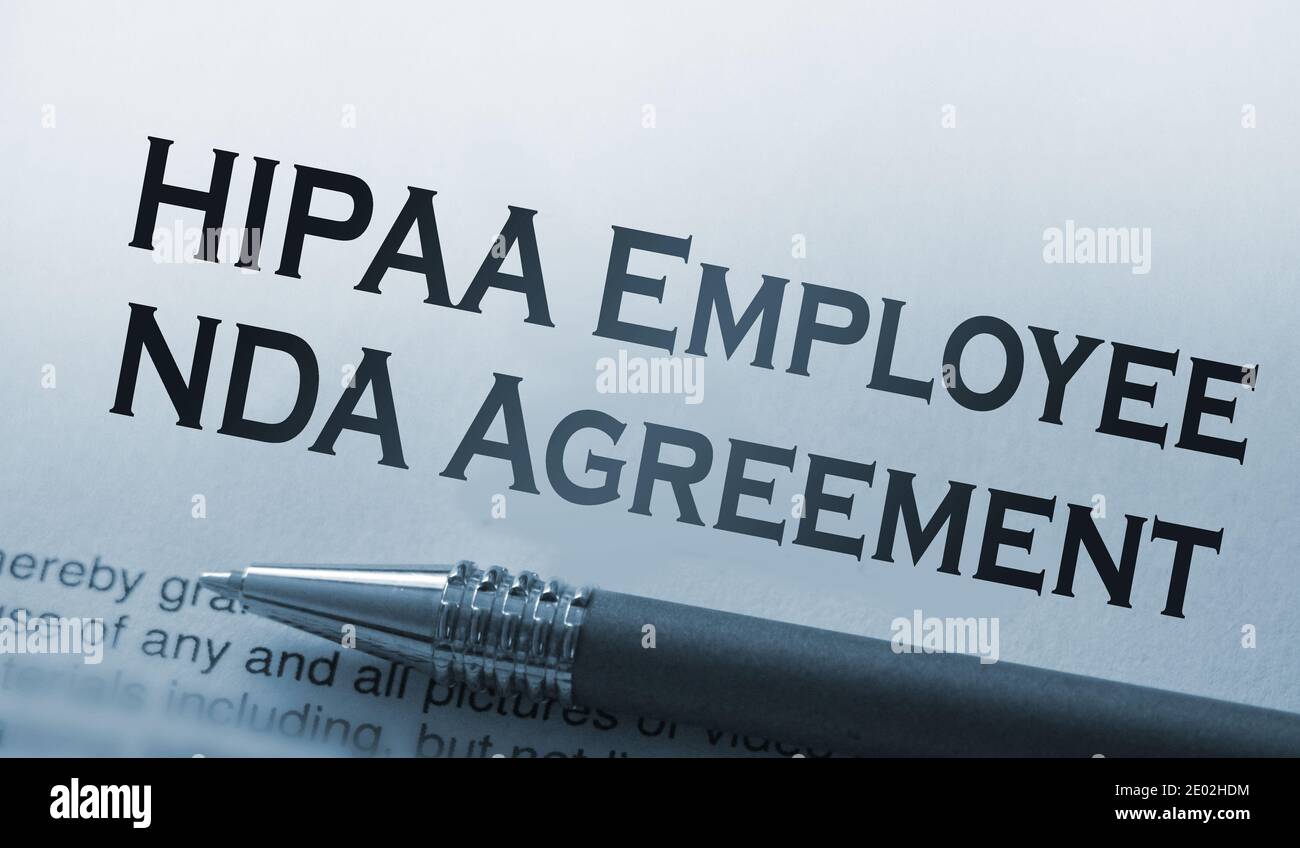 Nda agreement hi-res stock photography and images - Alamy