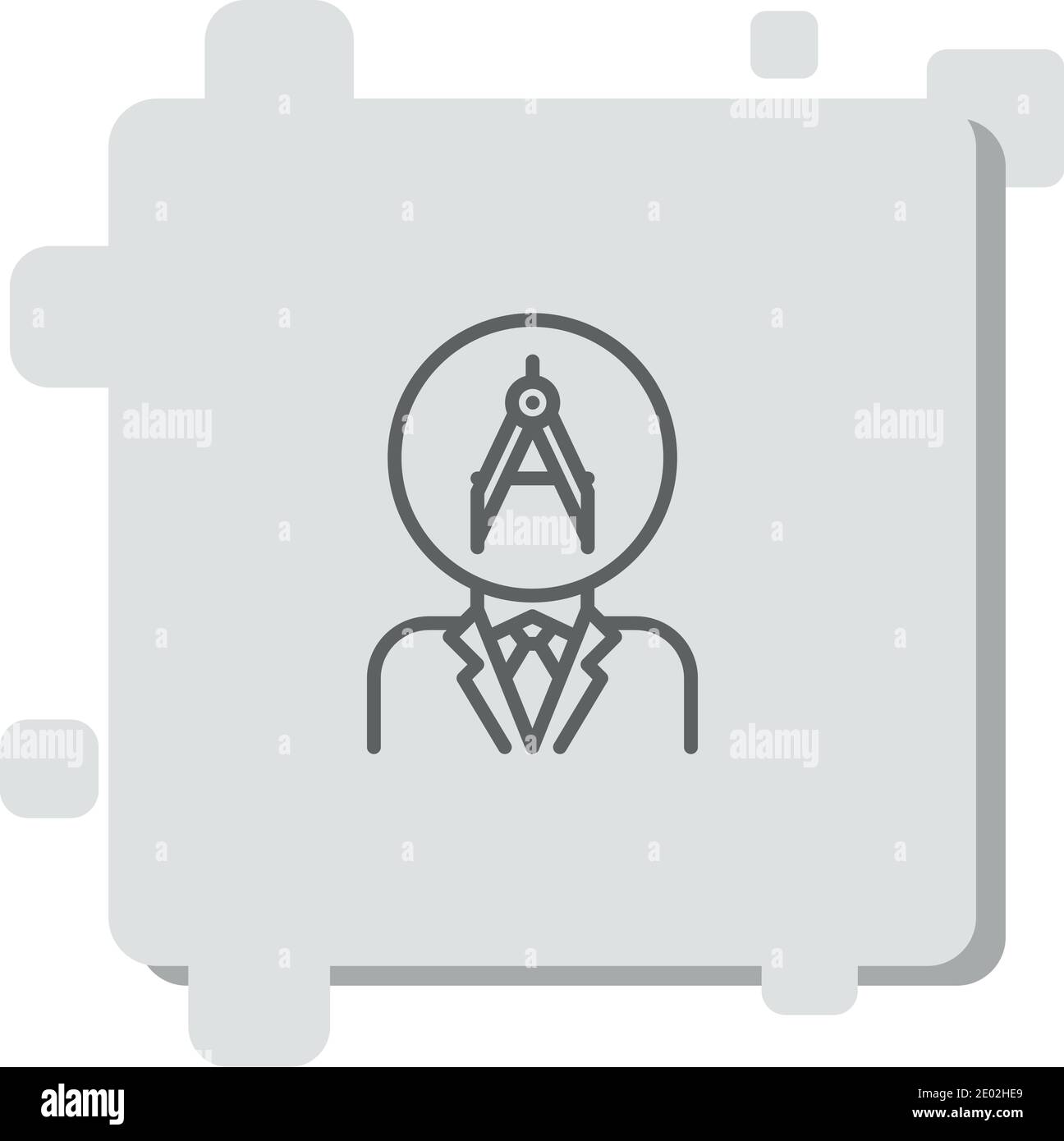 architect vector icon modern simple vector illustration Stock Vector ...