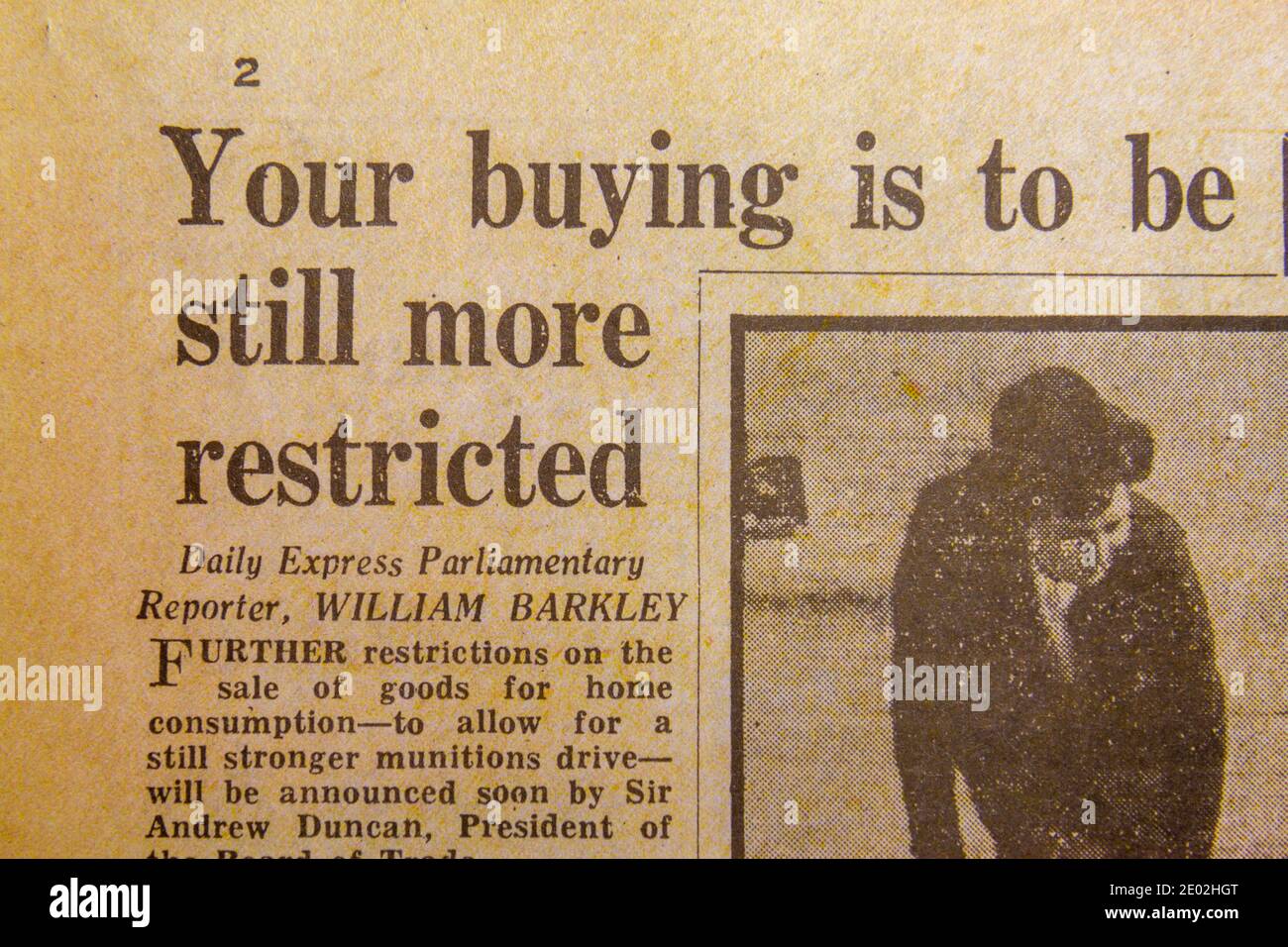 World war two food rationing hi-res stock photography and images - Alamy