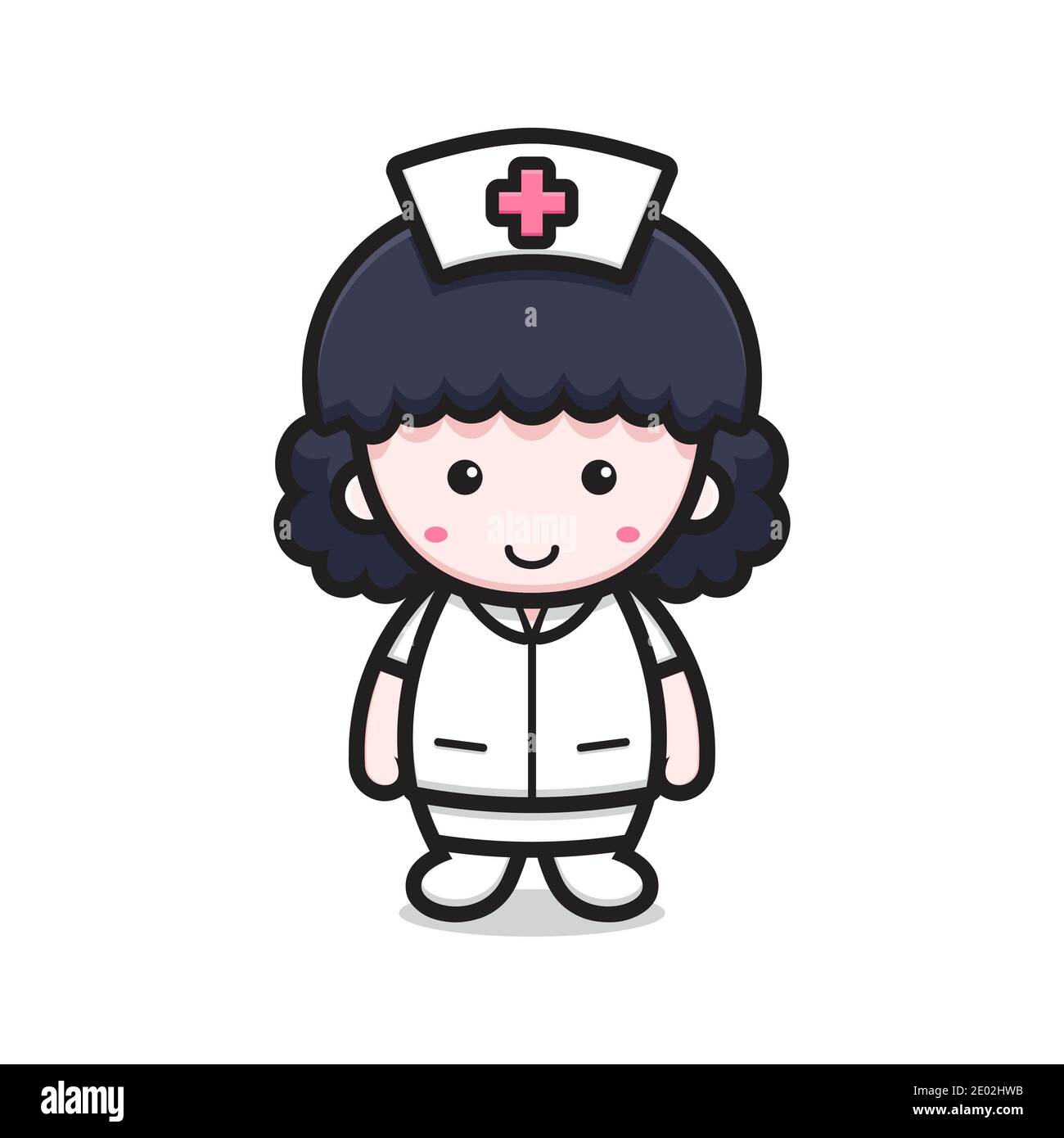 Cartoon Cute Nurse