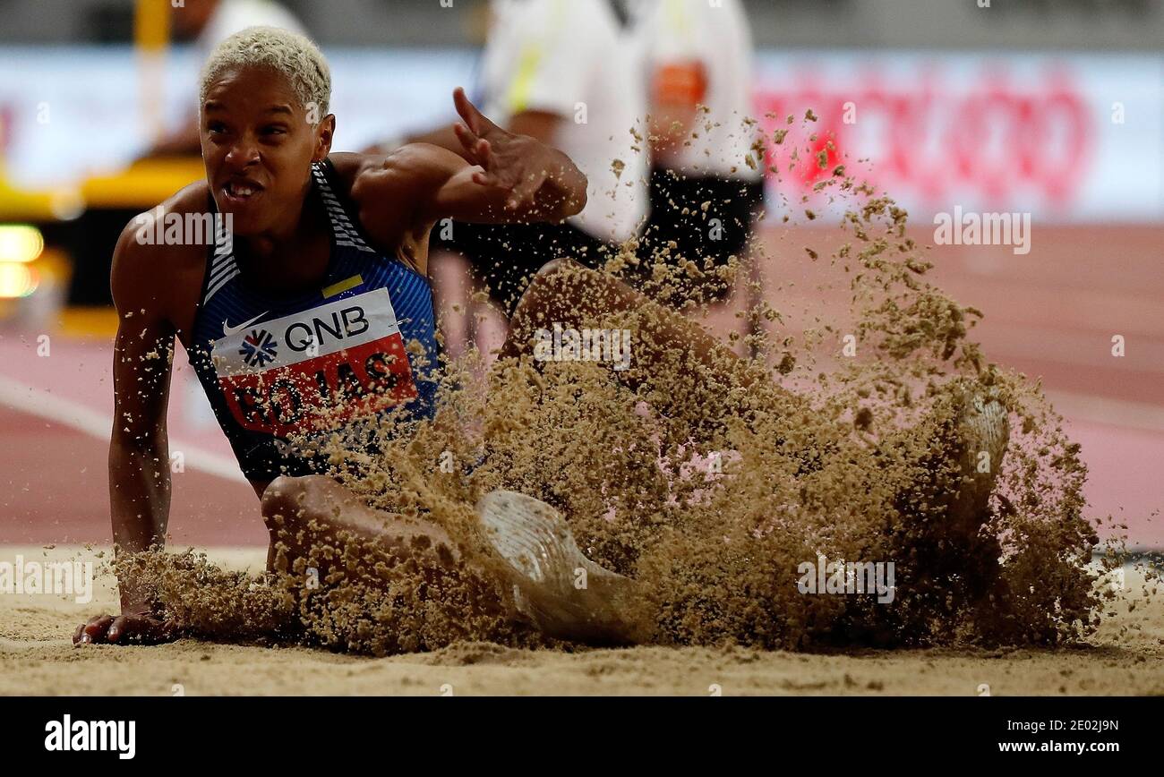 Female triple jump hi-res stock photography and images - Alamy