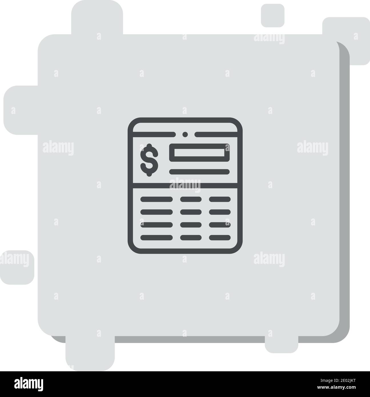Account passbook Stock Vector Images - Alamy