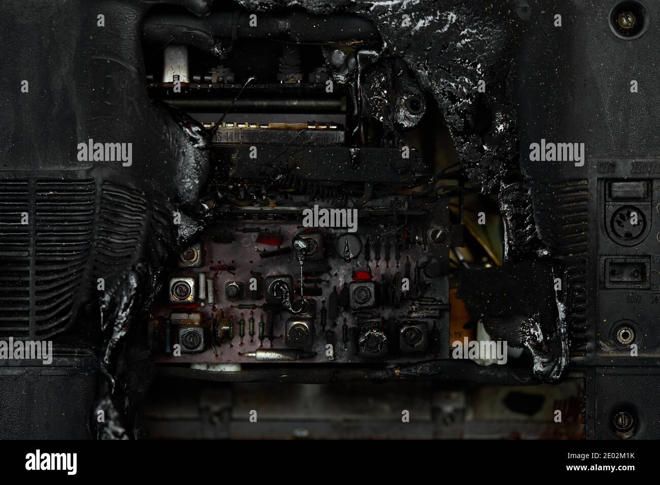 The cause of the fire, a faulty electrical appliance caused a fire. The ...