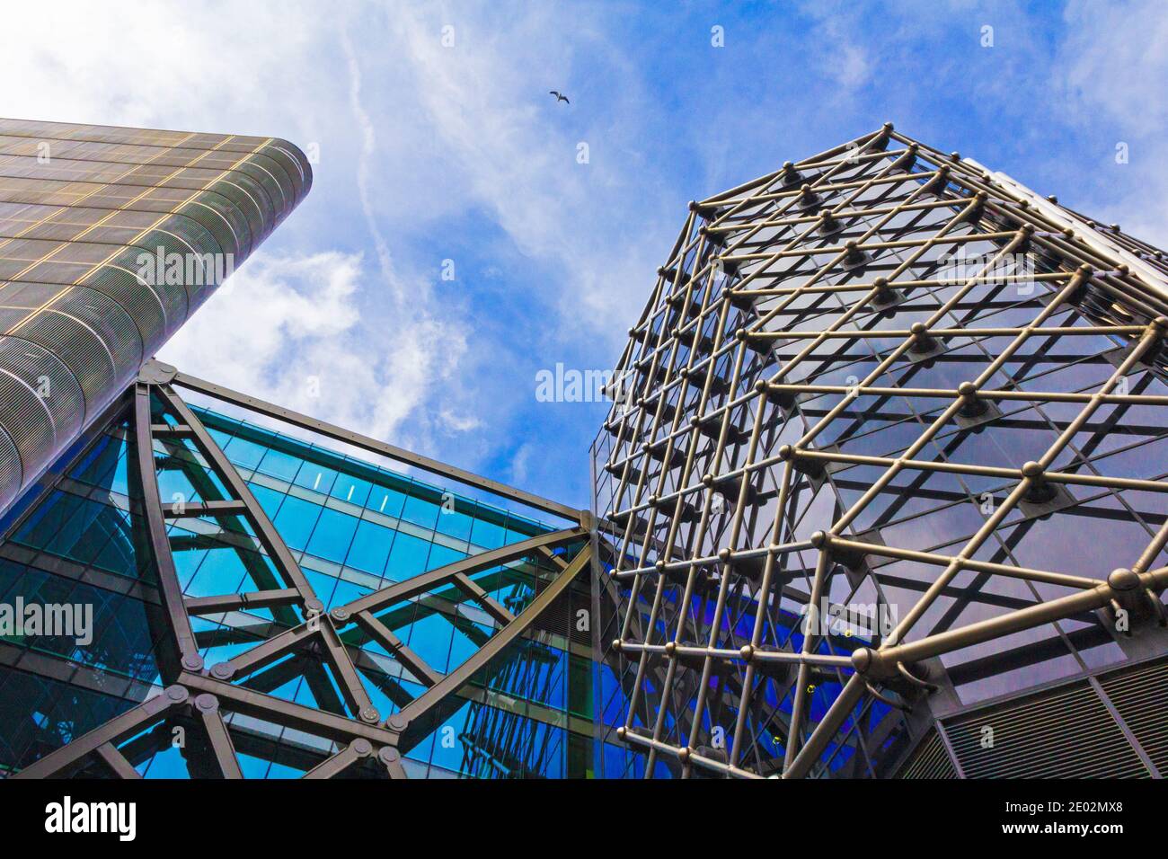 A highly innovative steel design of the eight-storey commercial project ...