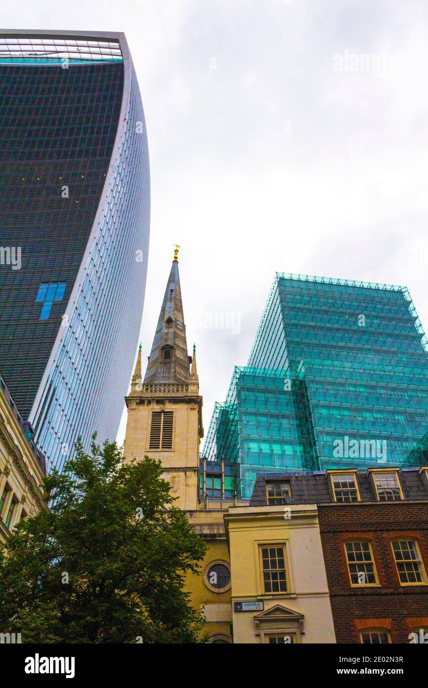London tall buildings 2016 hi-res stock photography and images - Alamy