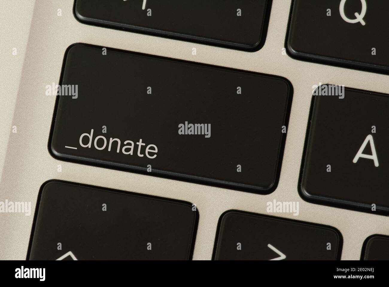 Donation money computer hi-res stock photography and images - Alamy