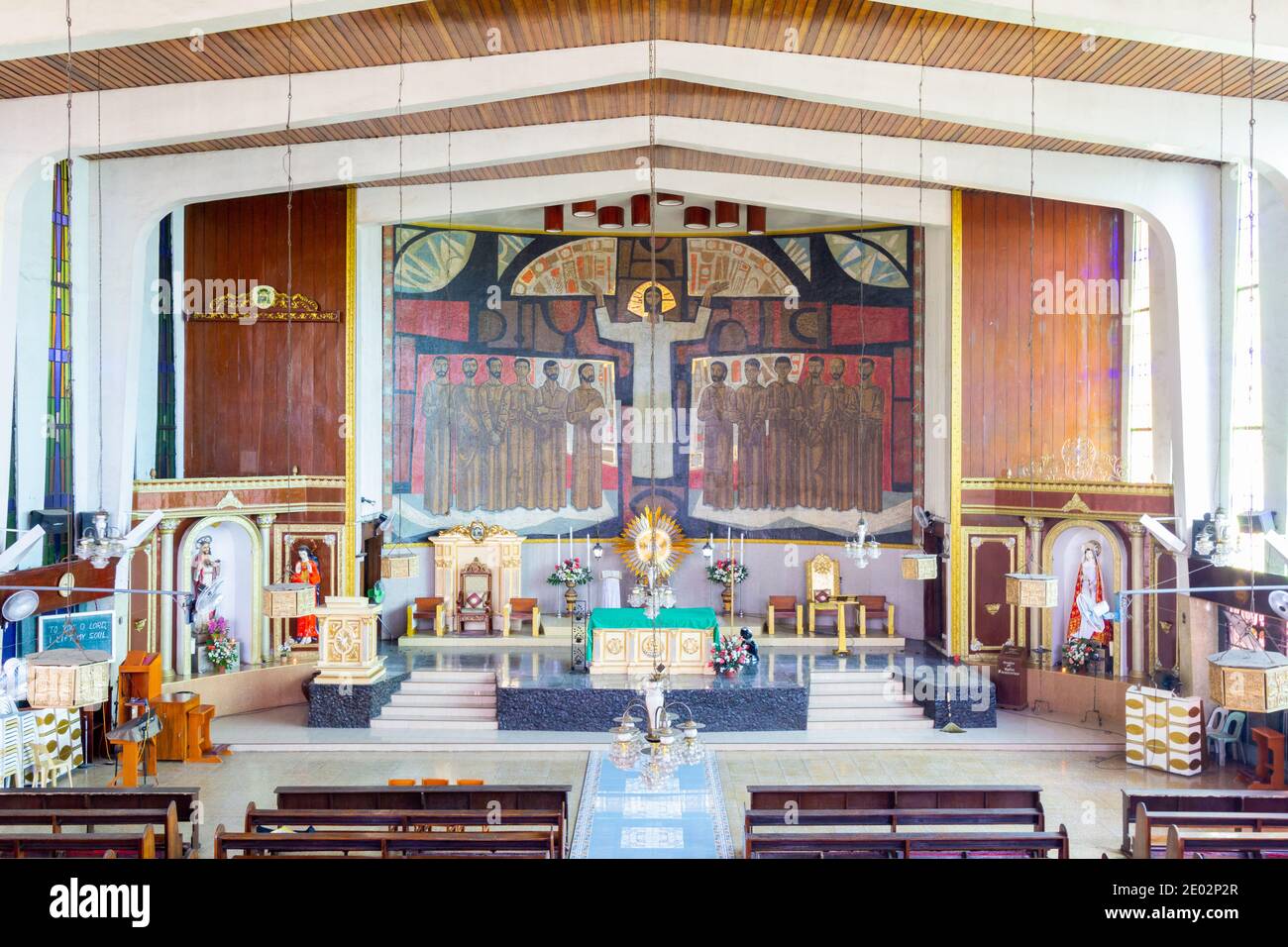 The Isabela Cathedral in Basilan, Philippines Stock Photo - Alamy