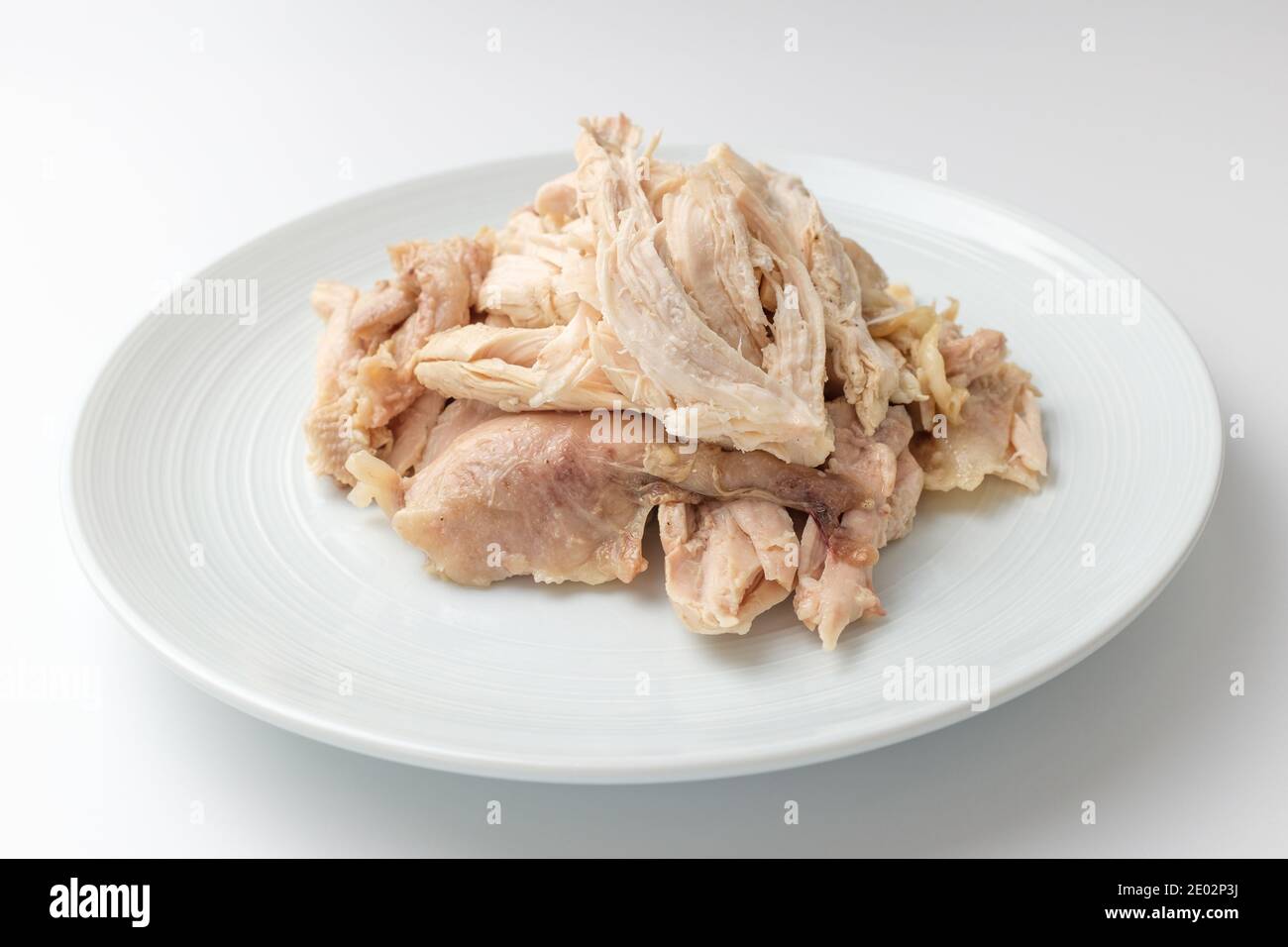 Boiled chicken meat on hi-res stock photography and images - Alamy