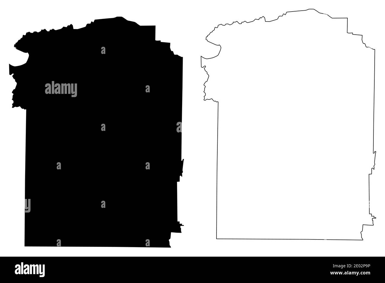 Wayne tennessee map Black and White Stock Photos & Images - Alamy