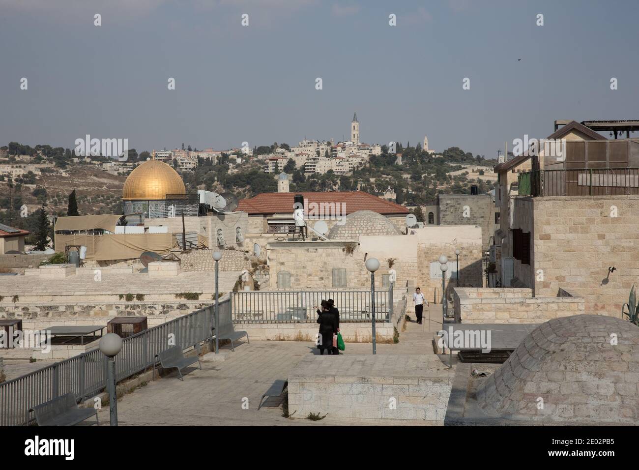 Old city of jerusalem skyline hi-res stock photography and images - Alamy