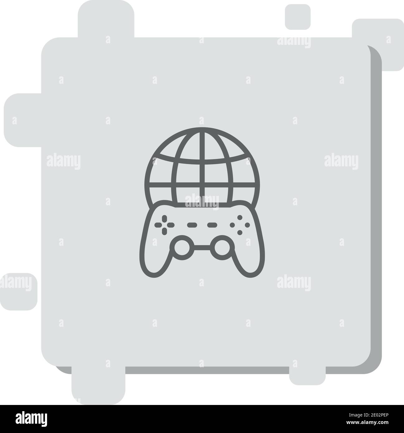 gaming vector icon modern simple vector illustration Stock Vector Image ...
