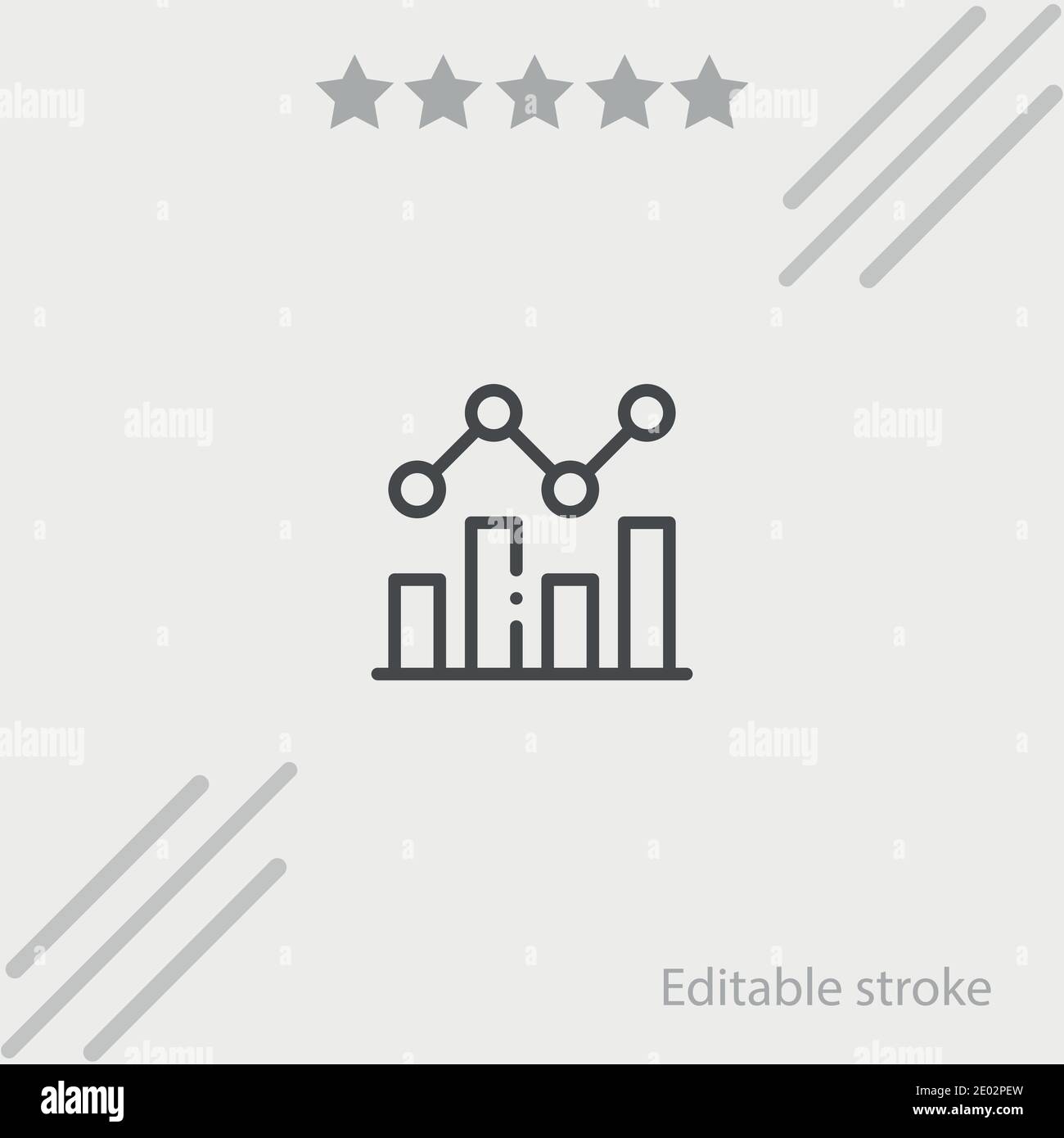 fluctuation vector icon modern simple vector illustration Stock Vector ...